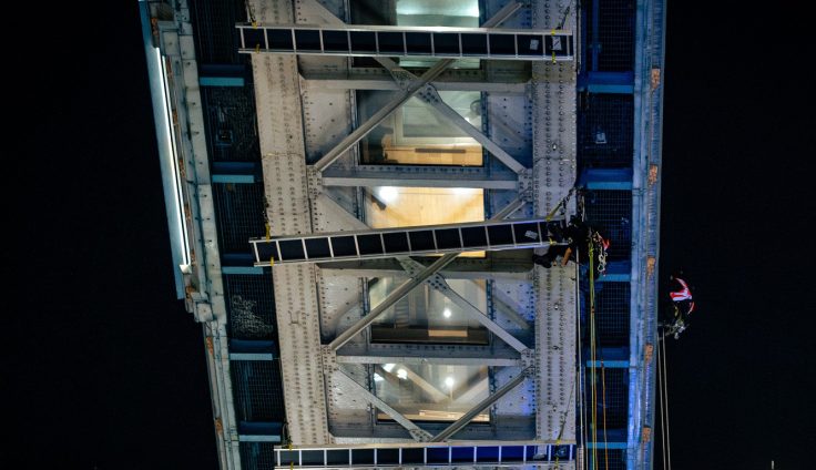 City Bridge Foundation | Flying high to clean Tower Bridge’s famous…